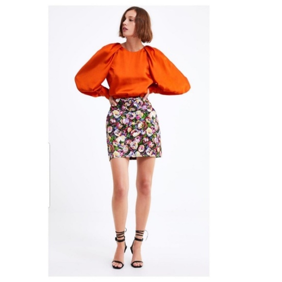 Zara | Skirts | Zara Limited Edition Mini Skirt Nwt | Poshmark